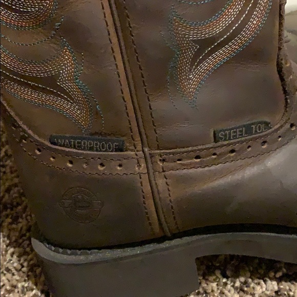 Justin Boots | Shoes | Womens Justin Gypsy Steel Toe Boots | Poshmark